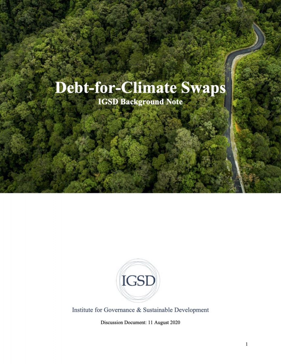 Institute for Governance & Sustainable Development - IGSD